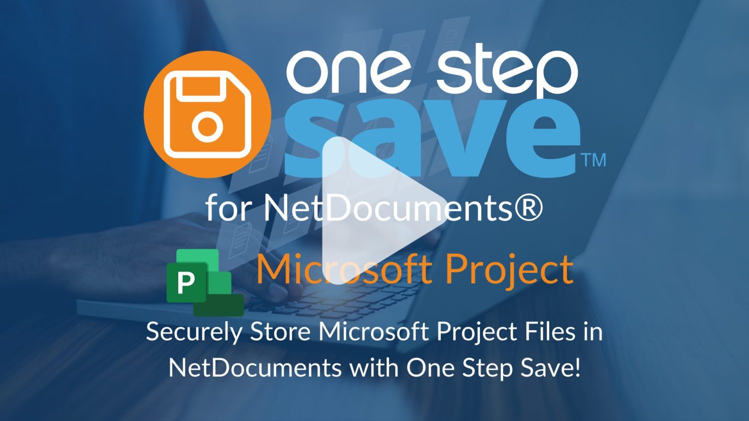 One Step Save | For NetDocuments